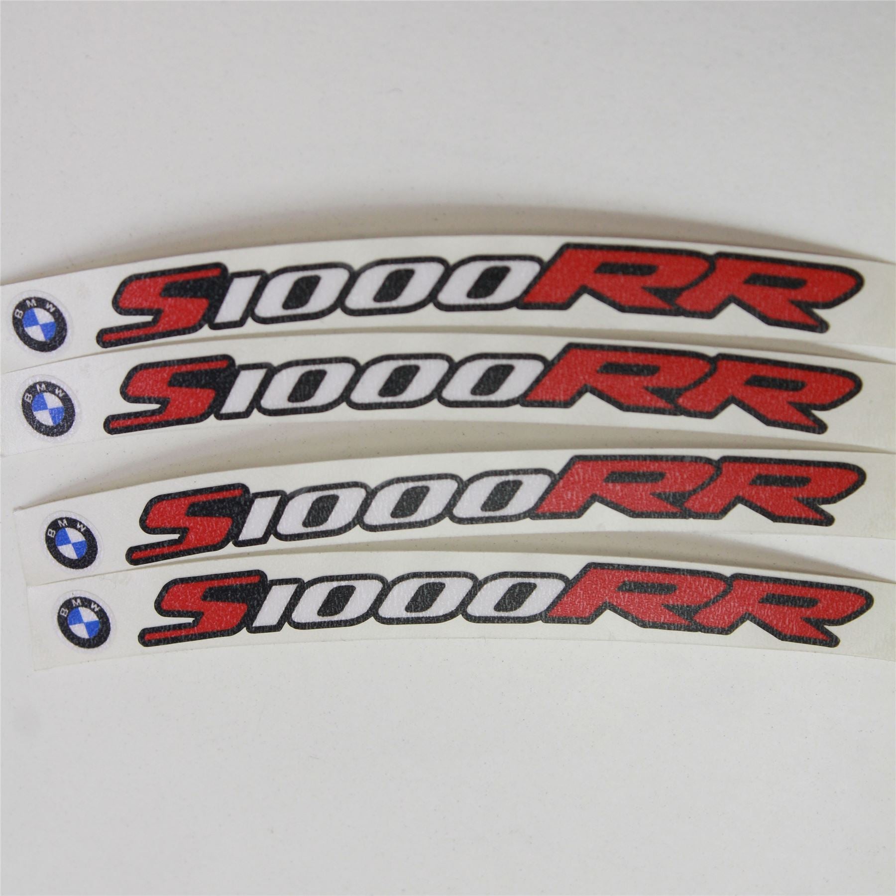 BMW S1000RR Wheel Rim Stripes Decal Graphic - S1000RRRIMDECAL – Motomine
